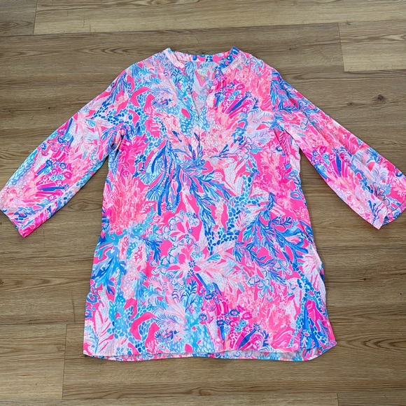 Lilly Pulitzer | Swim | Lilly Pulitzer Esme Coverup Light Pascha Pink ...